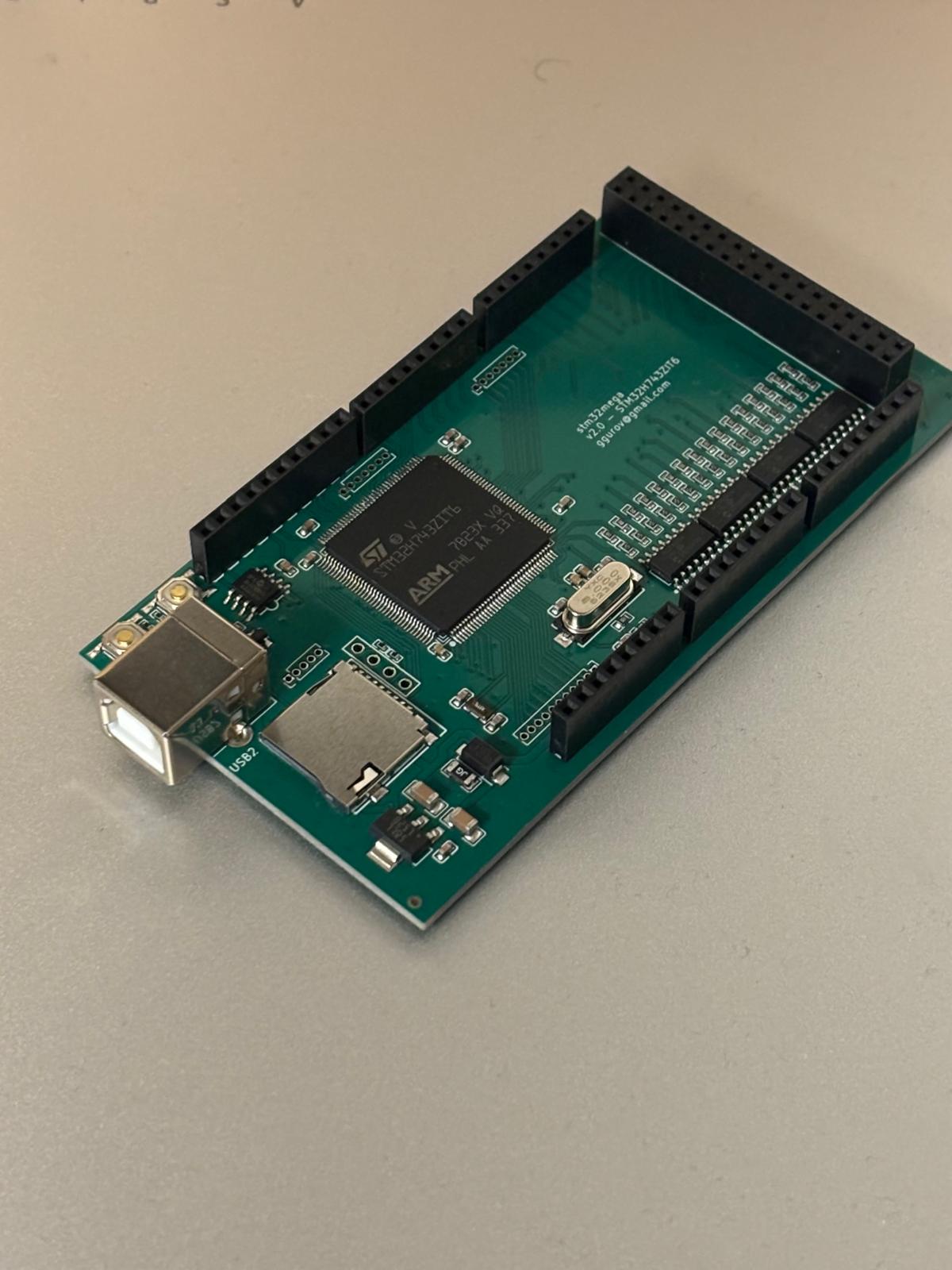 STM32 H7 Adapter board – Arduino Mega 2560 Footprint – DCwerxTuned